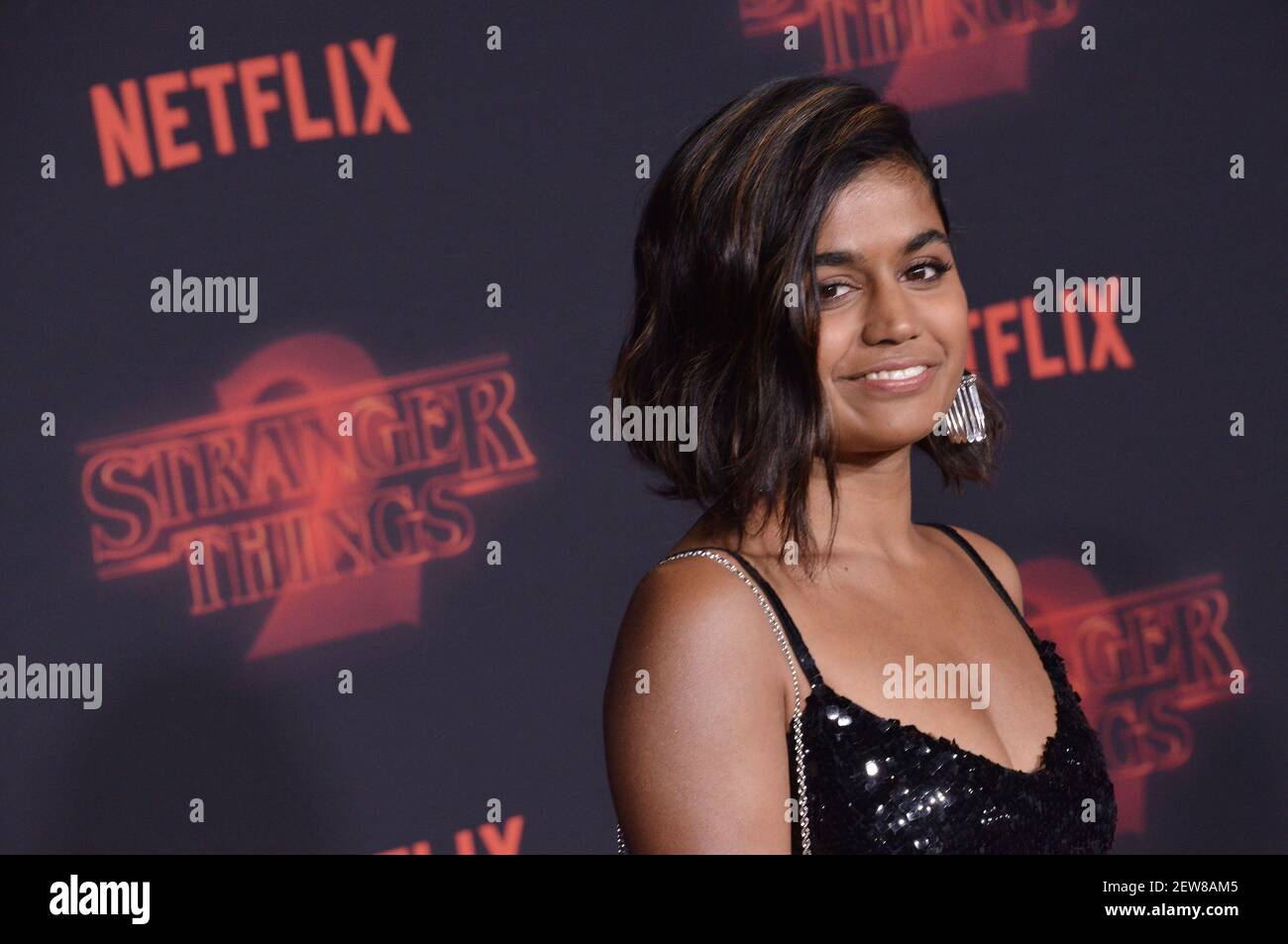 Linnea Berthelsen arrives at Netflix's "Stranger Things 2" Premiere ...