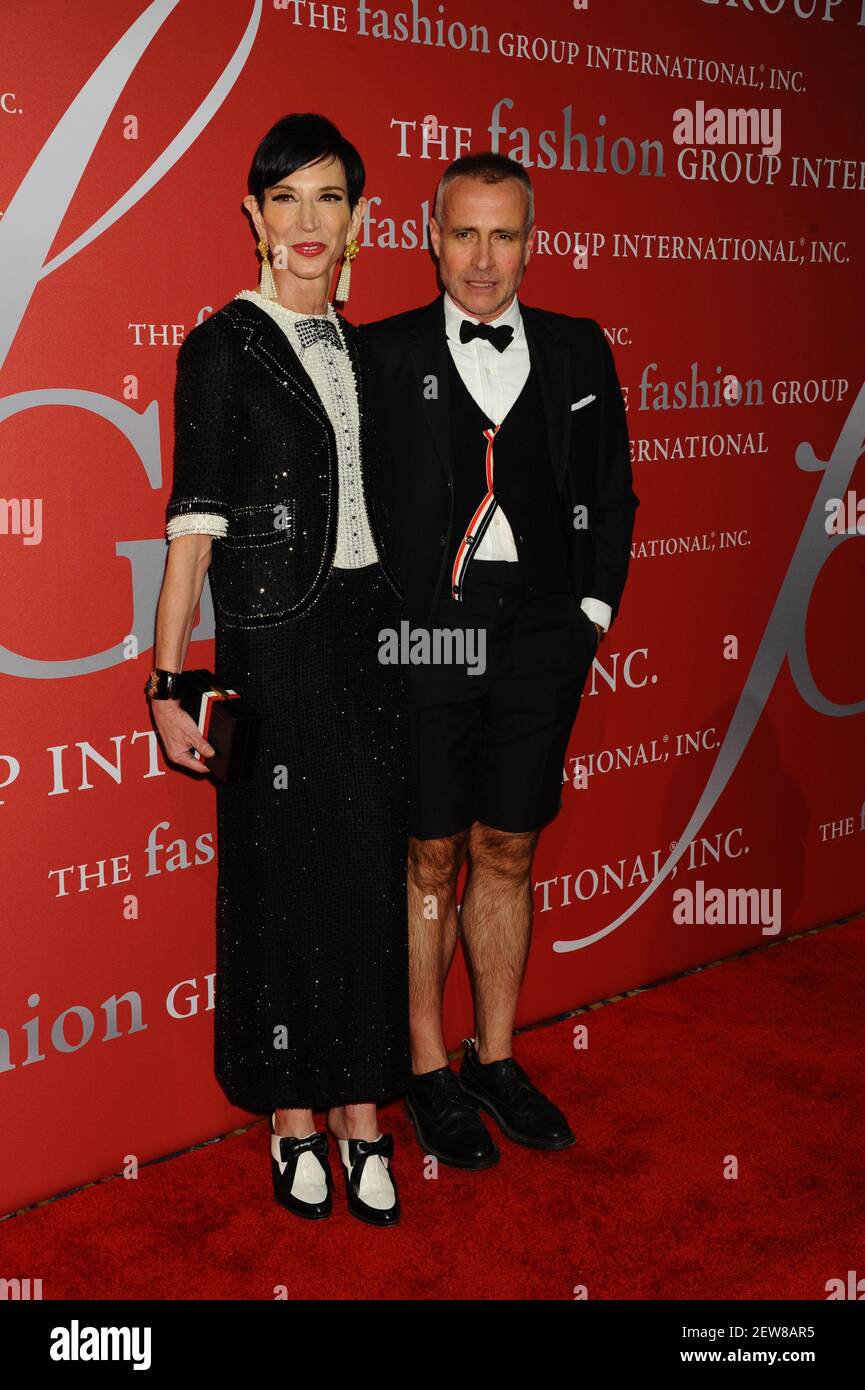 Amy Fine Collins, Thom Browne attends the 2017 FGI Night of Stars, held ...