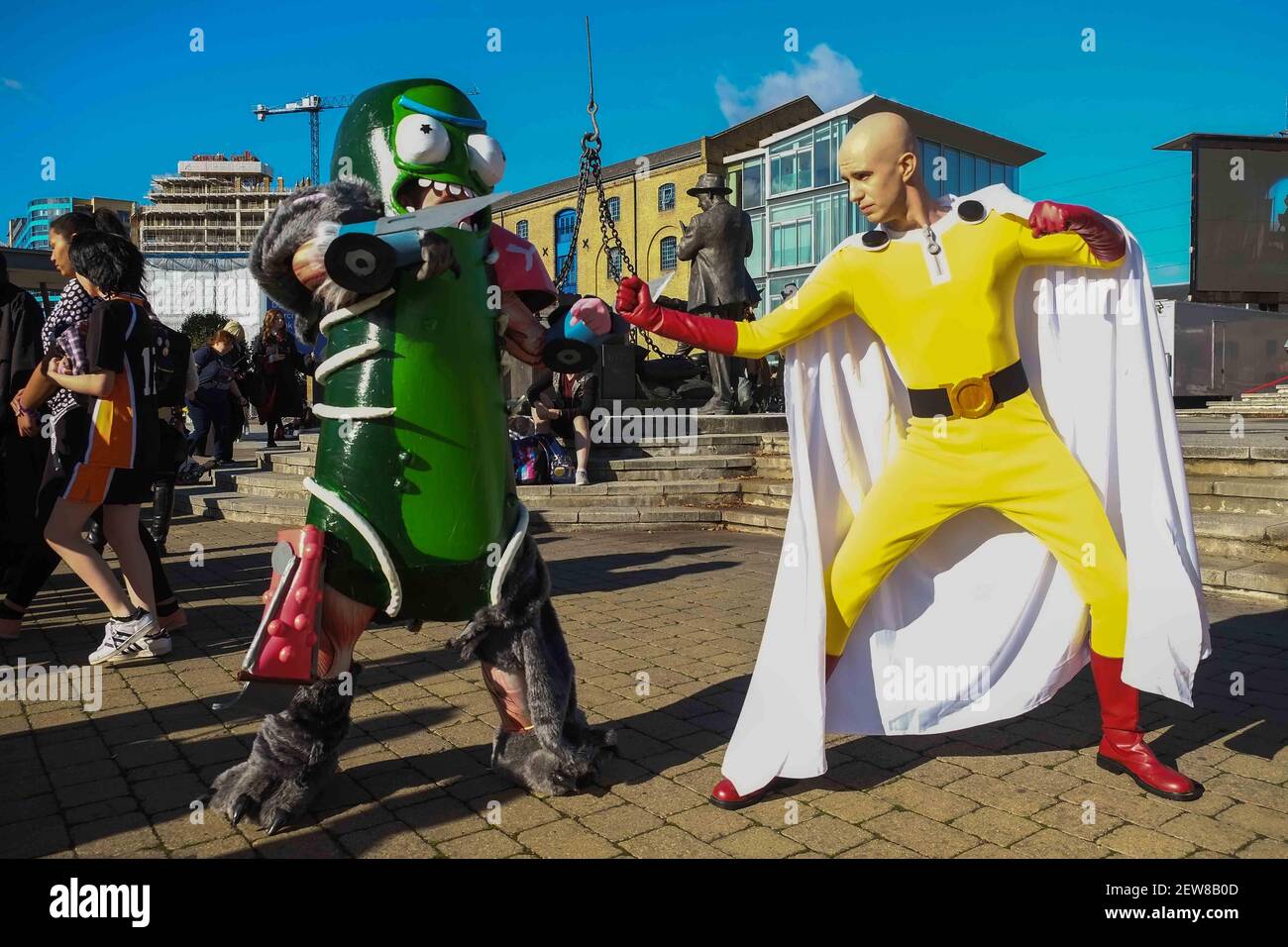 Comic Con fans arrive on 27th October 2017 for the first day of MCM ...