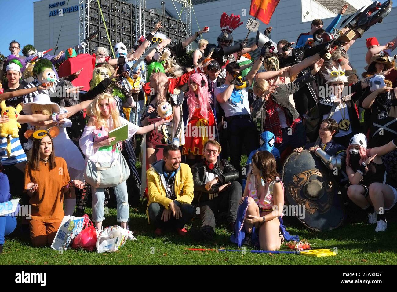 Comic Con fans arrive on 27th October 2017 for the first day of MCM ...