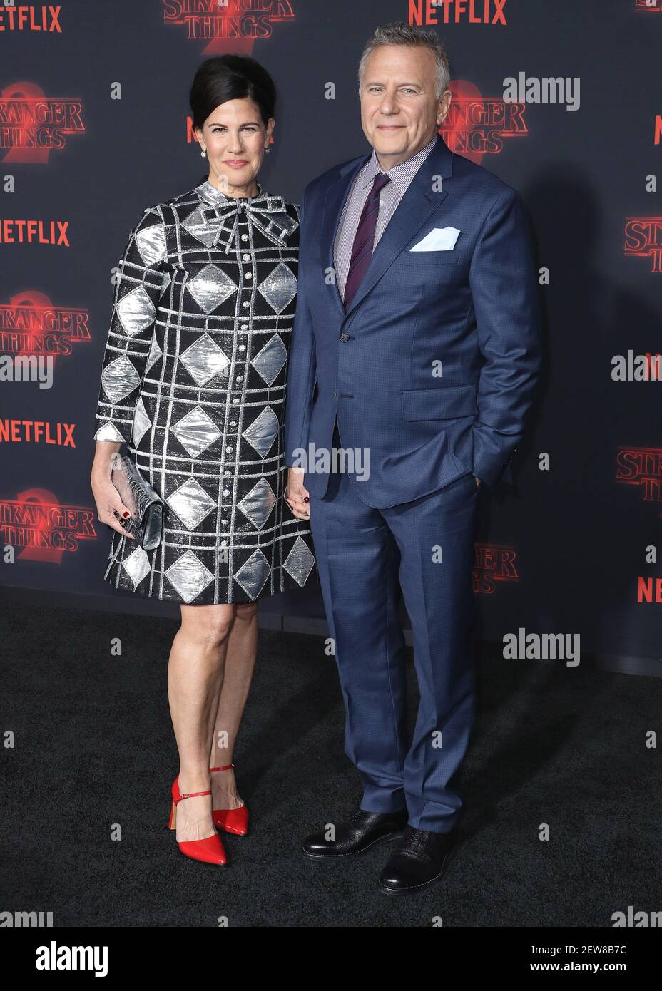 WESTWOOD - OCTOBER 26: Paul Reiser and wife Paula Ravets at the ...