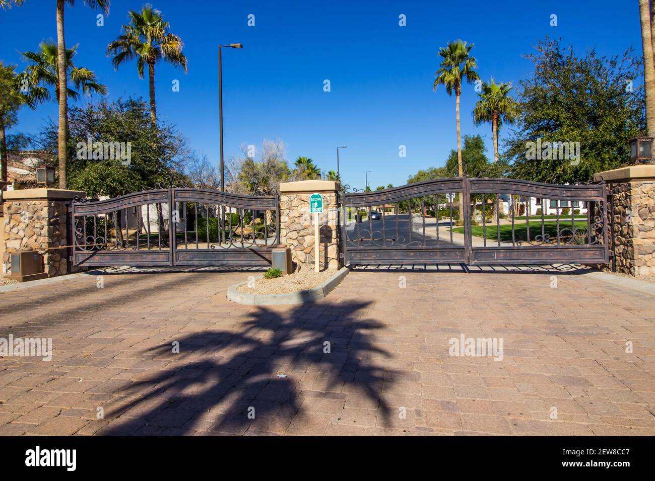 Entry and exit gates hi-res stock photography and images - Alamy
