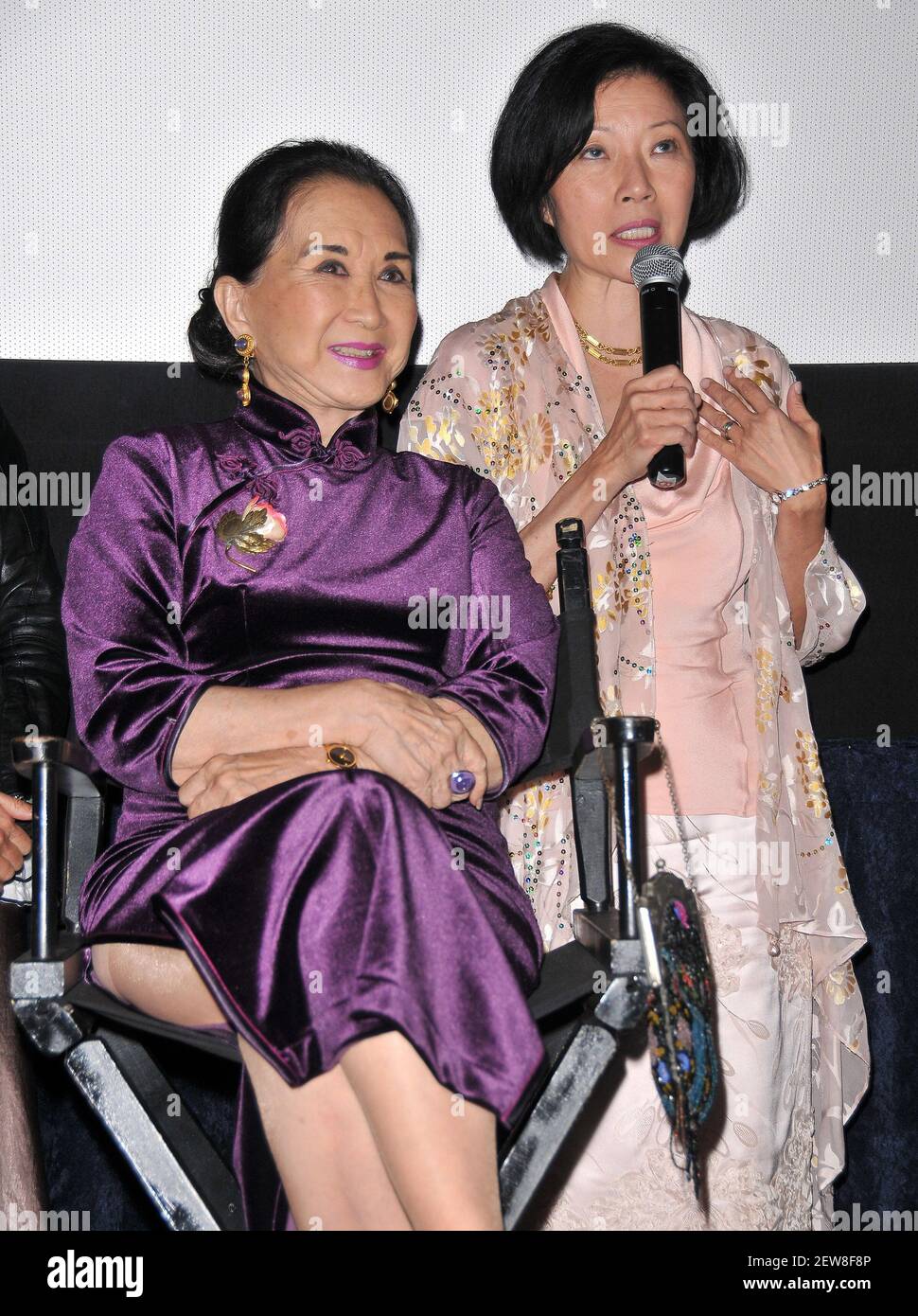 (L-R) Lucille Soong and Elizabeth Sung at AWFF & CAPE's "The Joyluck ...