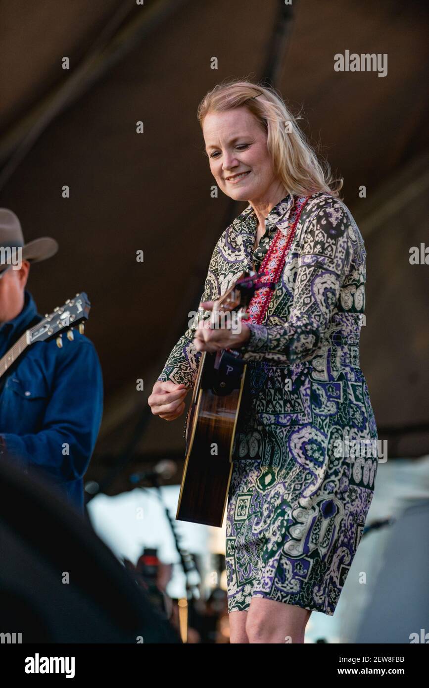 Musician/vocalist Kelly Willis performs in concert at the All ATX ...
