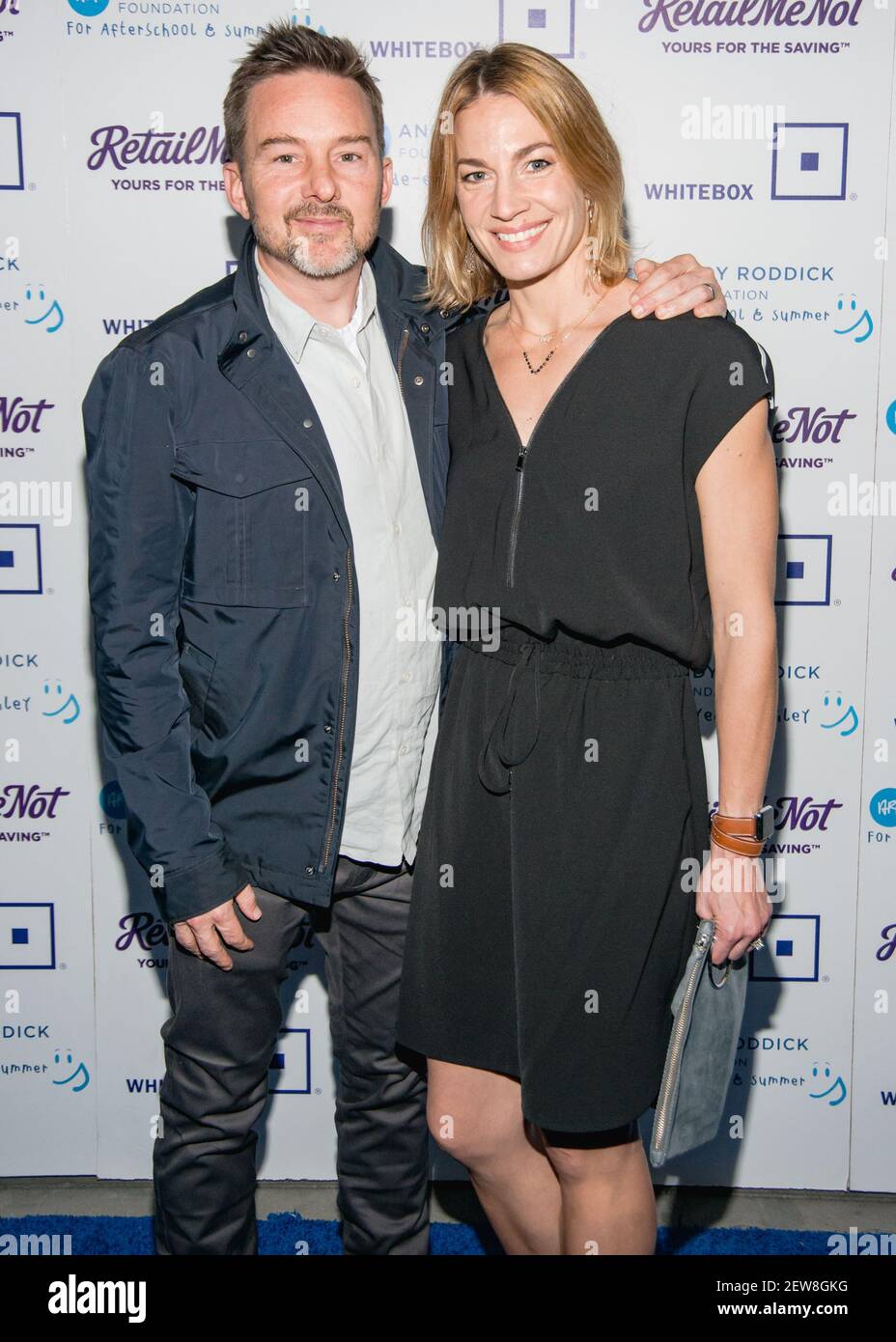 Tyson Cole and wife attend the 12th Annual Andy Roddick Foundation Gala ...