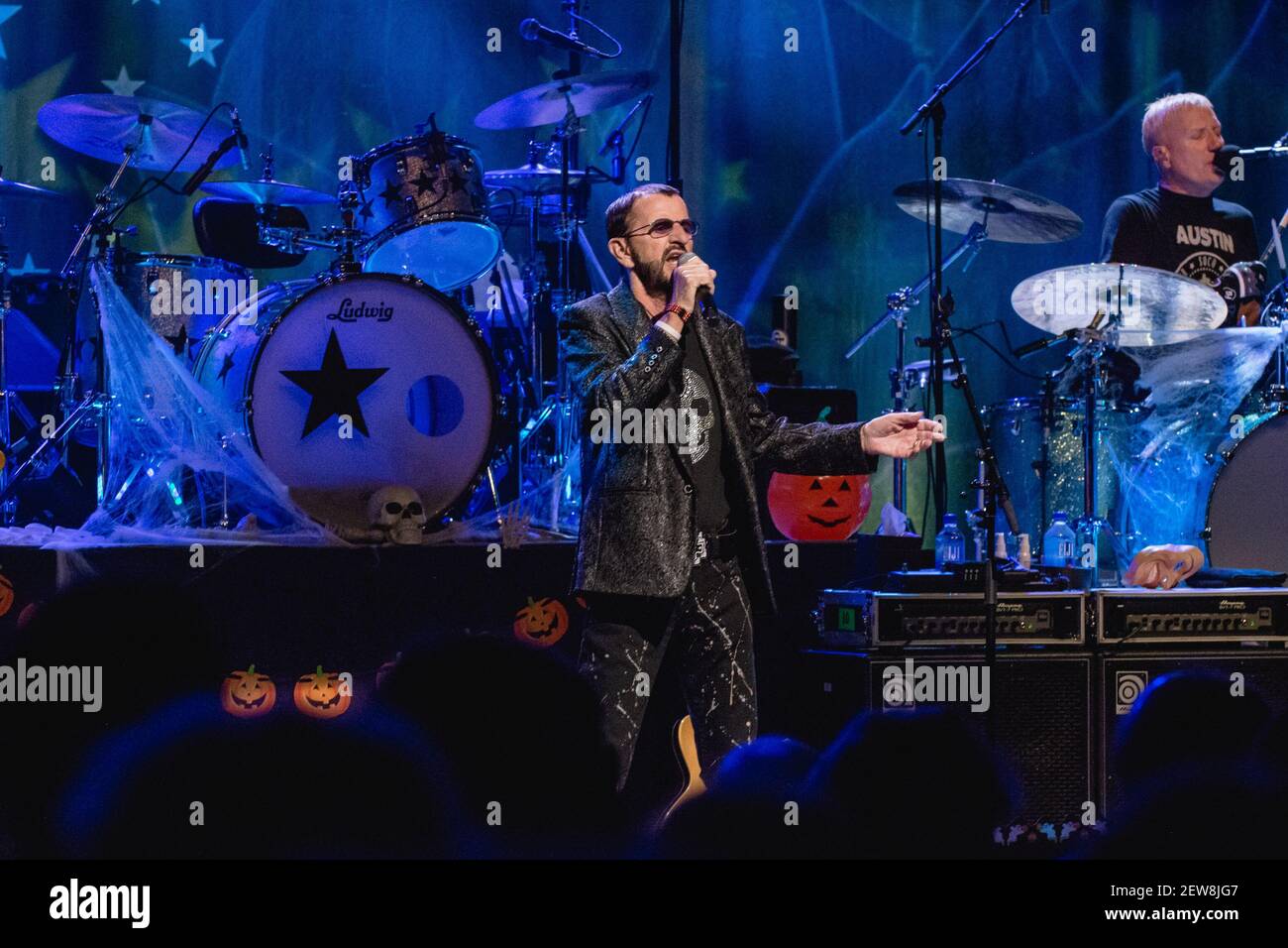 Recording artist Ringo Starr performs with Ringo Starr & His All-Starr ...