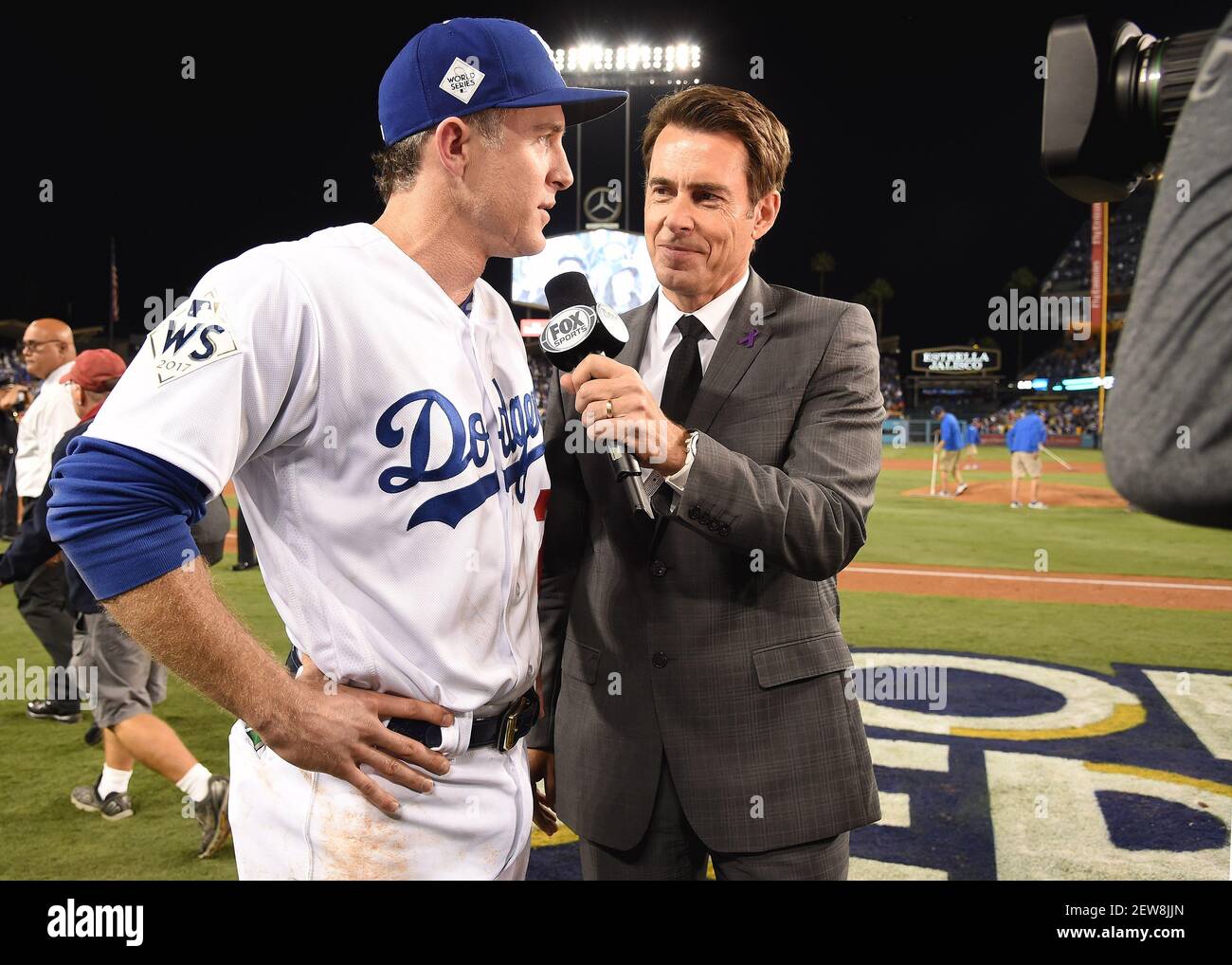 LOS ANGELES - OCTOBER 31: Chase Utley and Tom Verducci at the World ...
