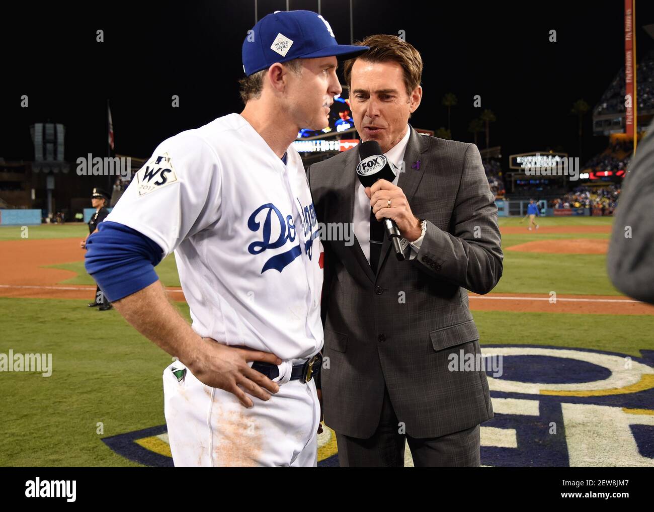 LOS ANGELES - OCTOBER 31: Chase Utley and Tom Verducci at the World ...