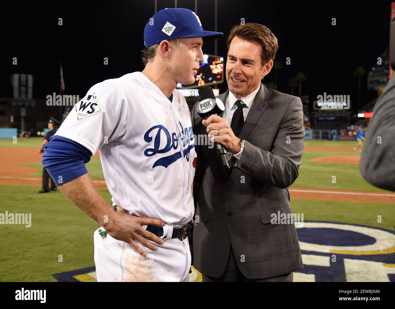 LOS ANGELES - OCTOBER 31: Chase Utley and Tom Verducci at the World ...