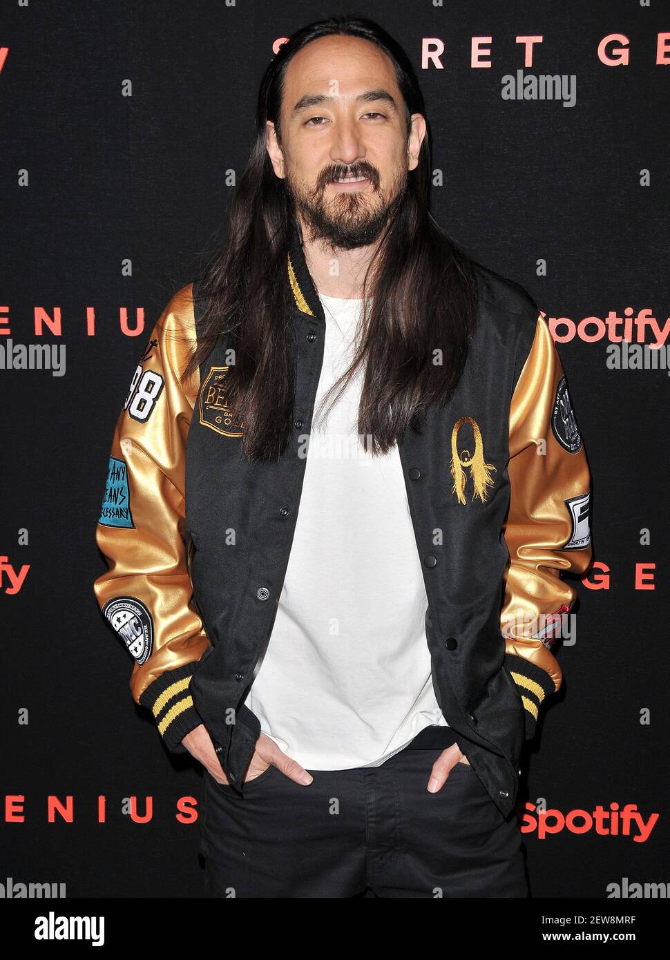Steve Aoki arrives at Spotify's Inaugural Secret Genius Awards held at ...