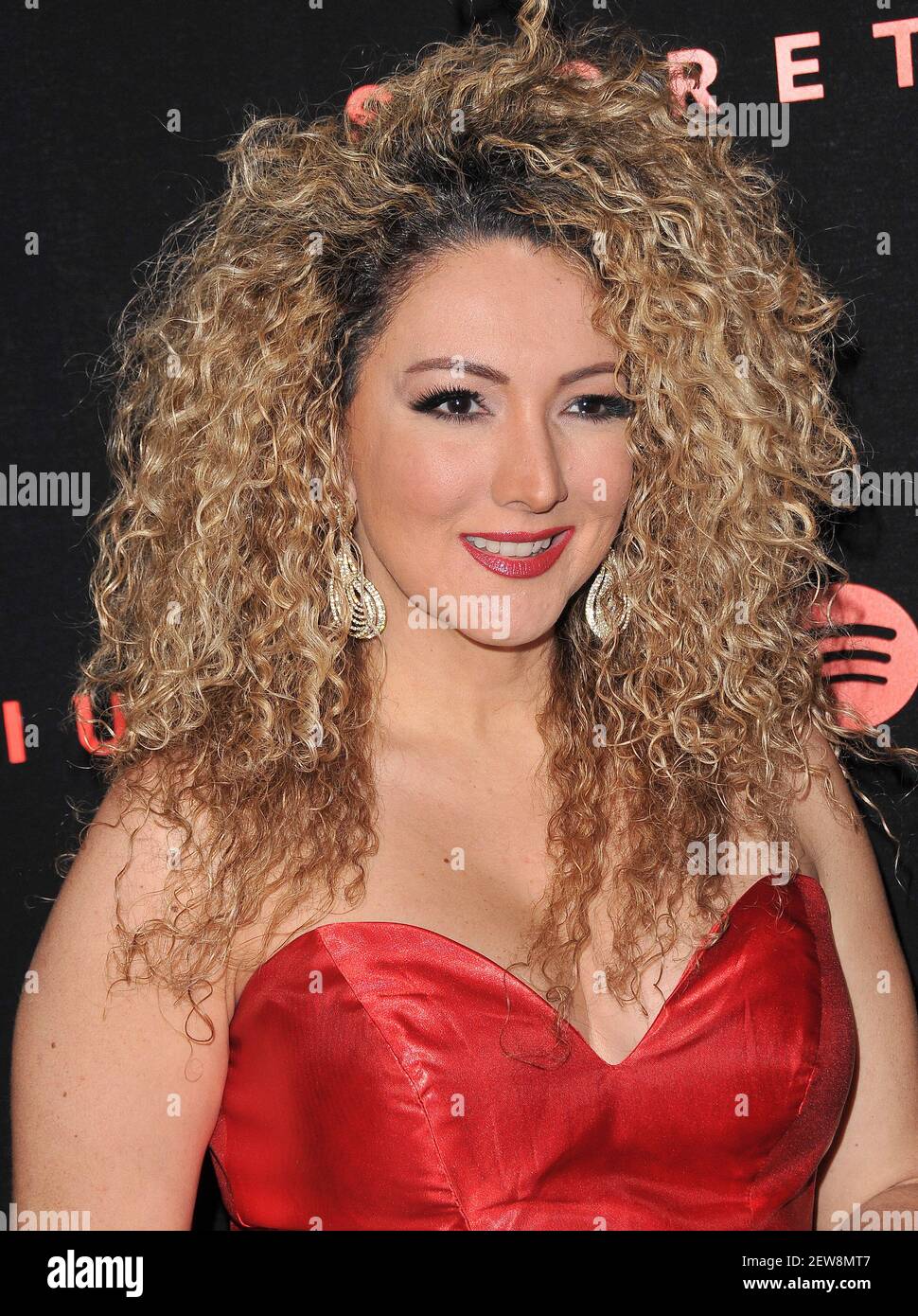 Erika Ender arrives at Spotify's Inaugural Secret Genius Awards held at ...