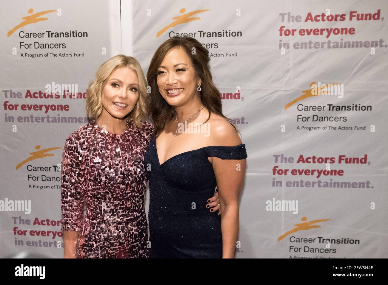 Kelly Ripa, Carrie Ann Inaba at 2017 Career Transition for Dancers ...