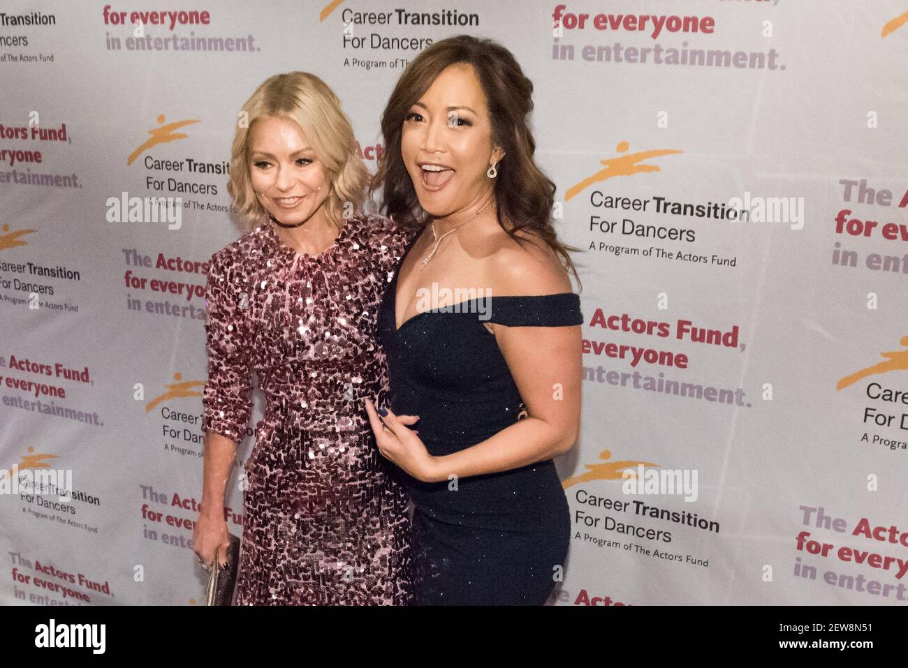 Kelly Ripa, Carrie Ann Inaba at 2017 Career Transition for Dancers ...