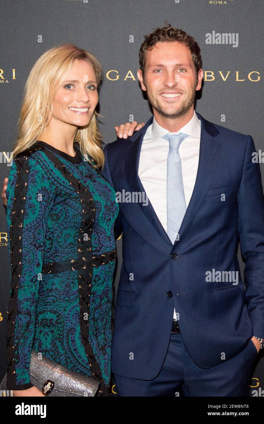 Yfke Sturm and her brother Djurre during the Bulgari and Van Gogh ...