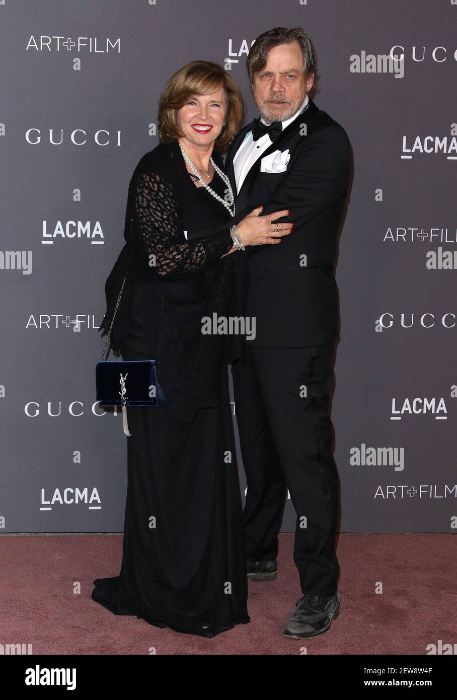 Marilou York (L) and actor Mark Hamill at the 2017 LACMA Art + Film ...