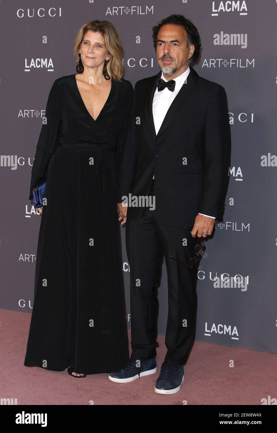 Alejandro Gonzalez Inarritu and Maria Eladia Hagerman at the 2017 LACMA ...