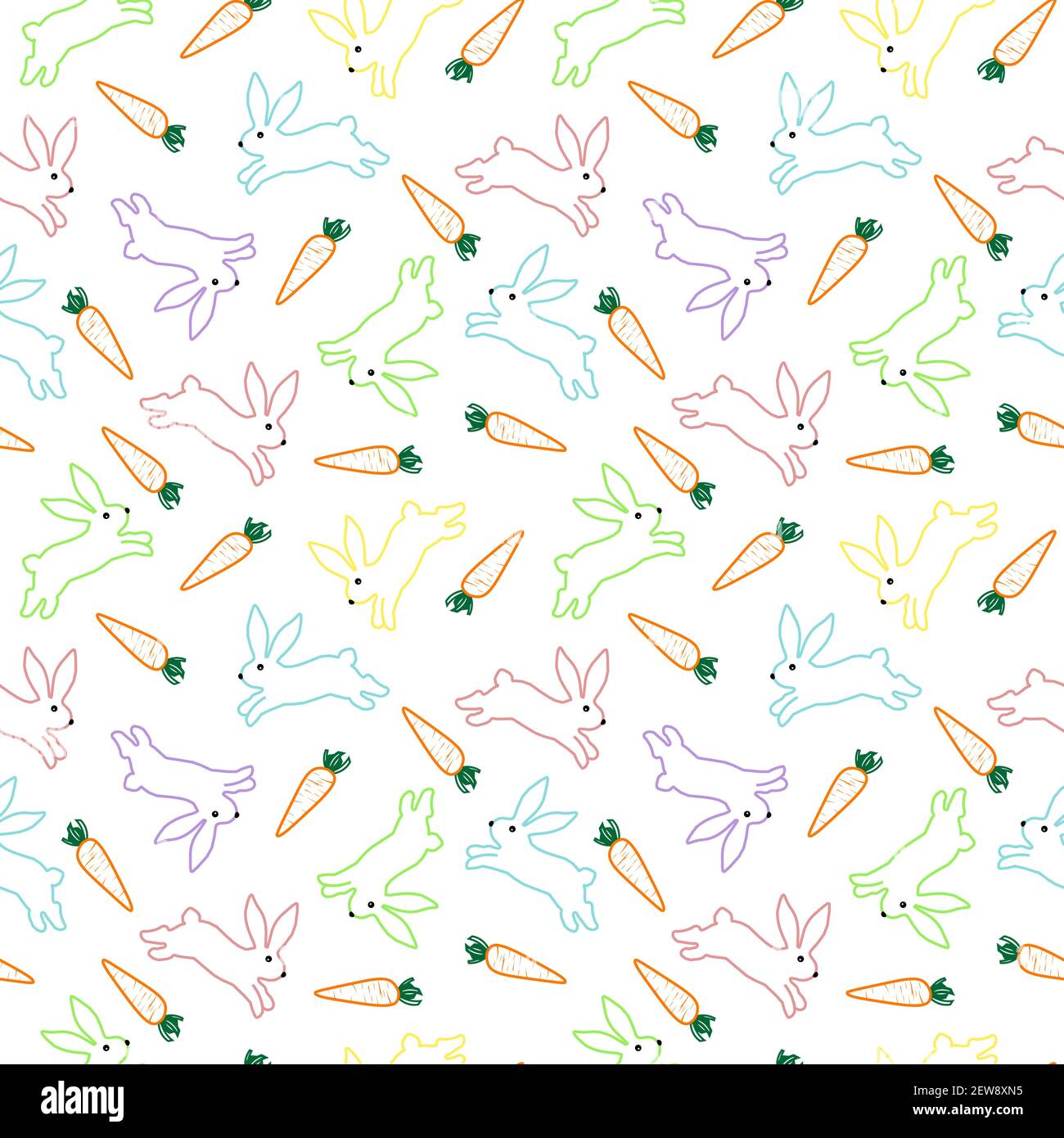 Carrots for the easter bunny retro design hi-res stock photography and ...