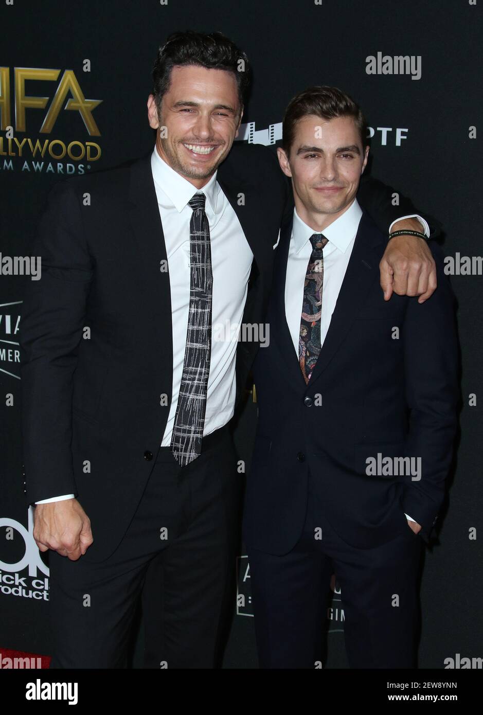 James Franco and Dave Franco at the 21st Annual Hollywood Film Awards ...