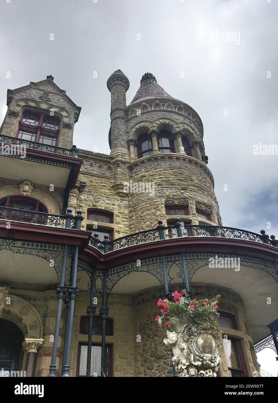 This 19,000-square-foot mansion was sturdy enough to withstand the ...