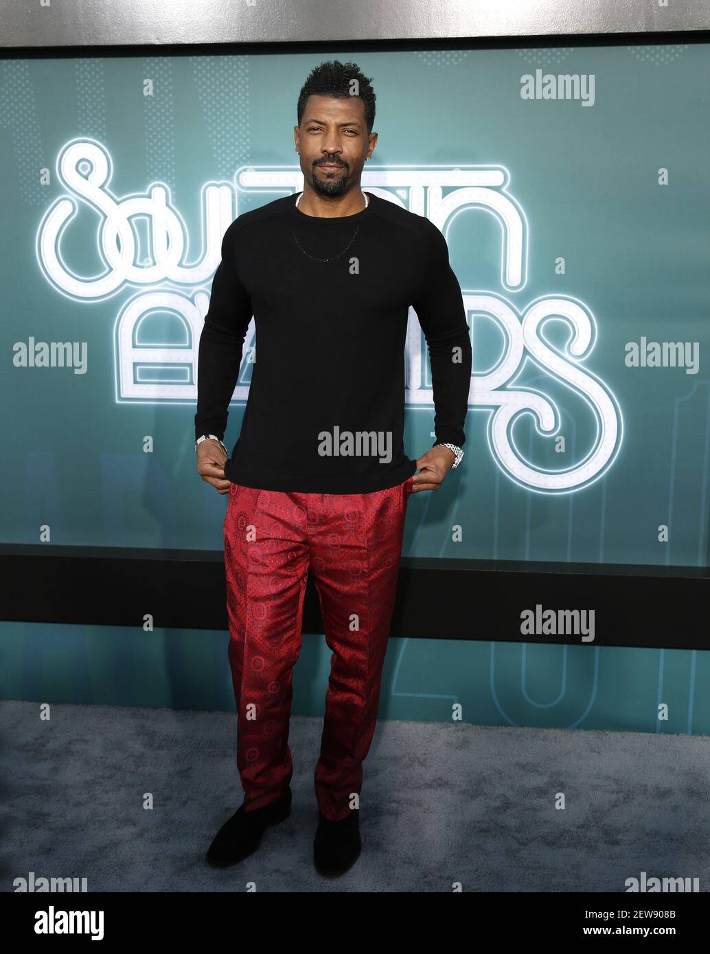 Deon Cole attends the 2017 Soul Train Awards at the Orleans Arena on ...