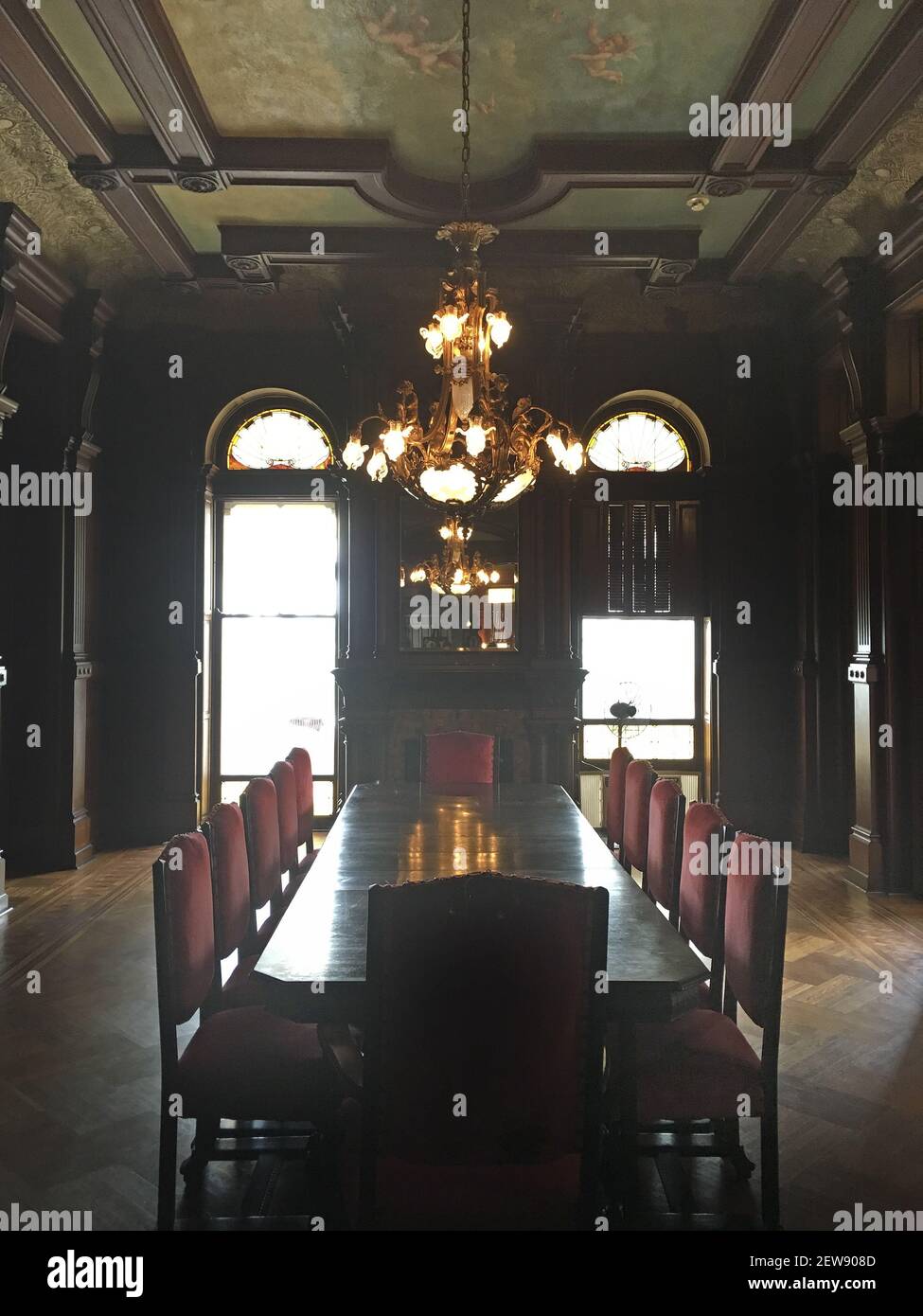 Bishop's Palace, an 1800s-era Victorian Mansion, is rumored to be ...