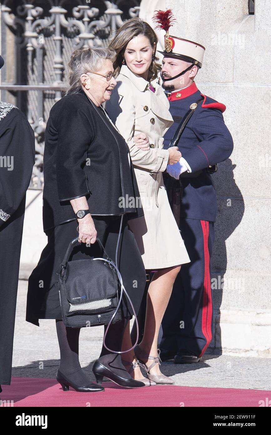 King Felipe VI of Spain and Queen Letizia of Spain receive Israeli ...