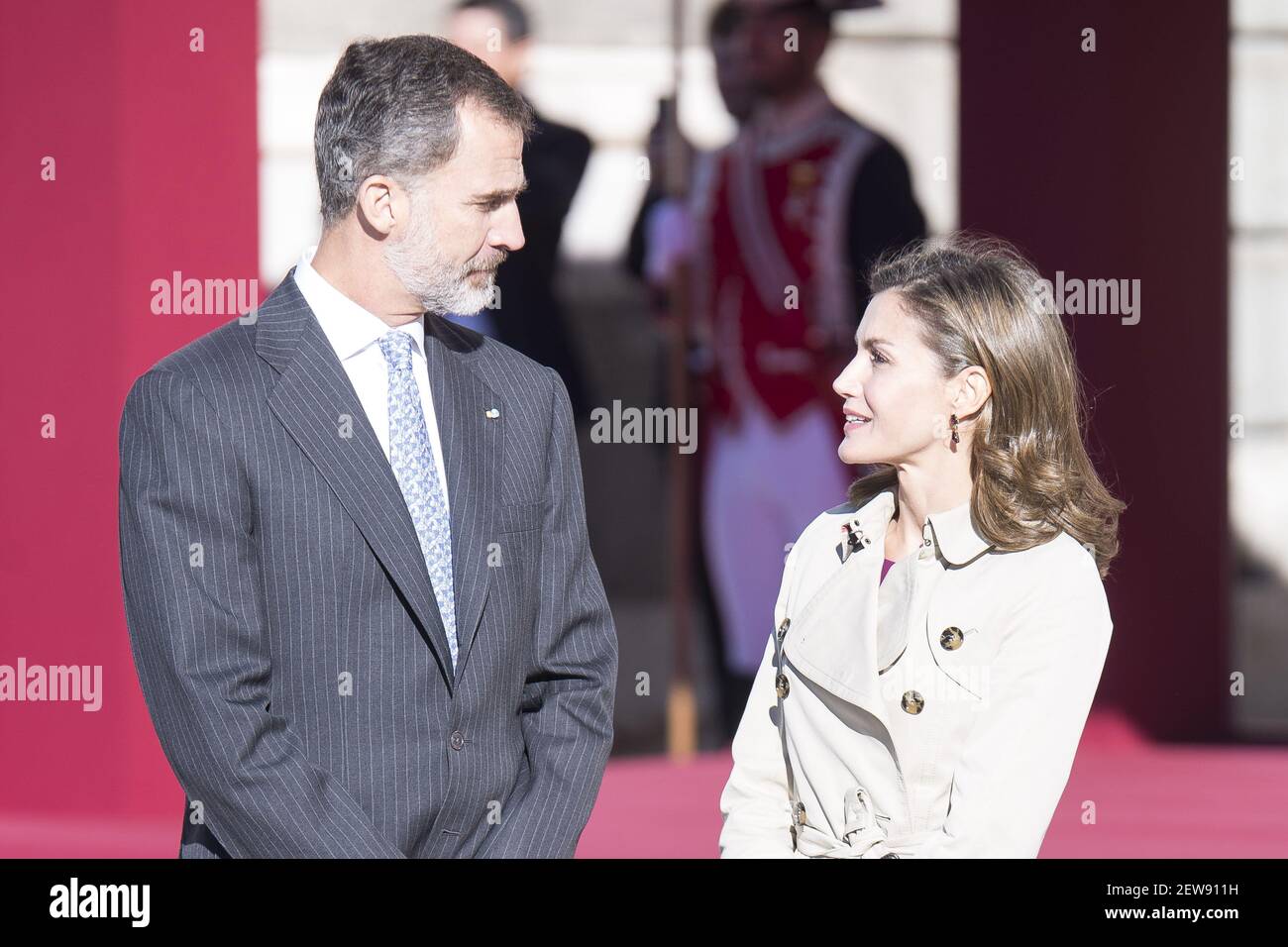 King Felipe VI of Spain and Queen Letizia of Spain receive Israeli ...