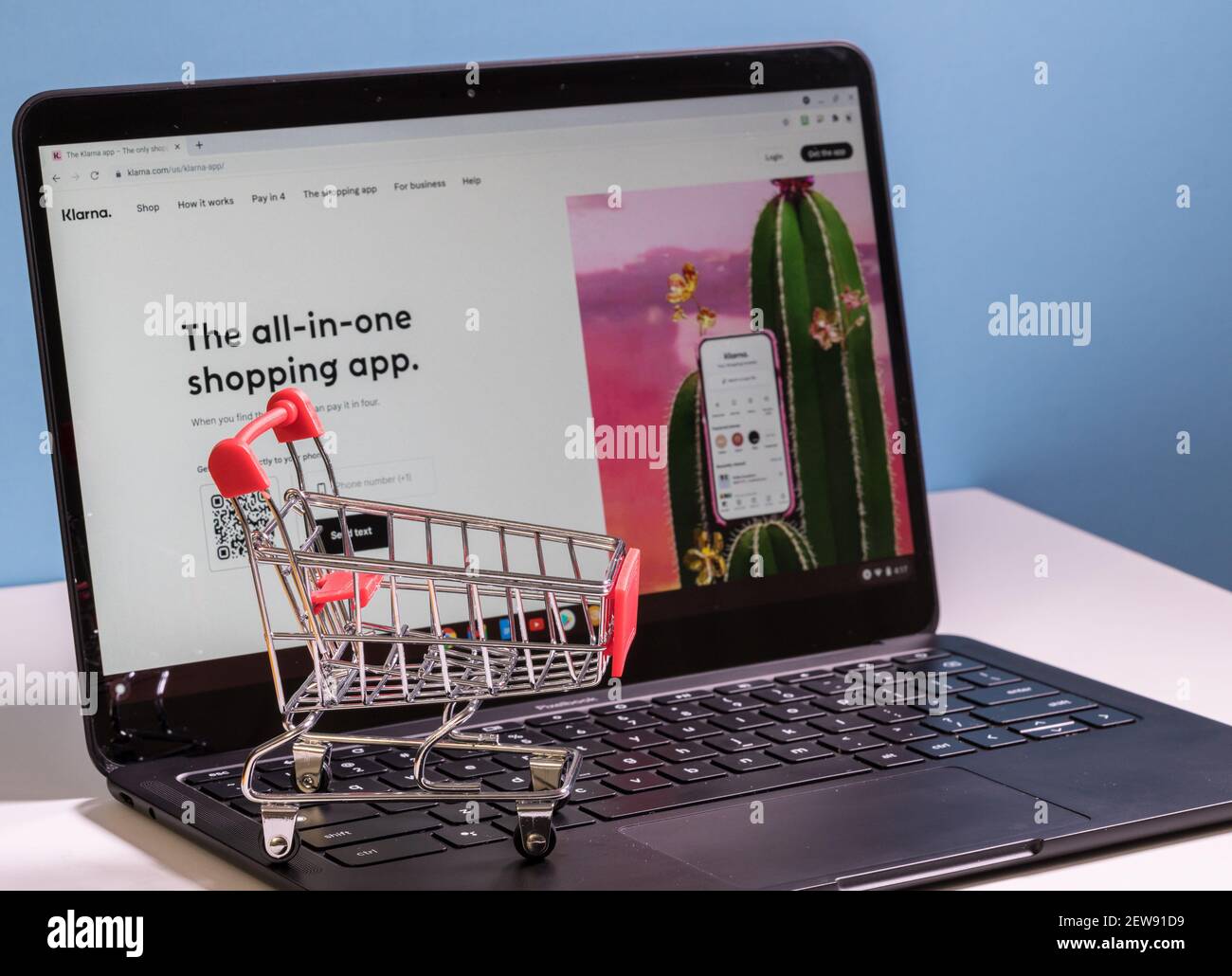 Using shopping cart trolley hi-res stock photography and images - Alamy