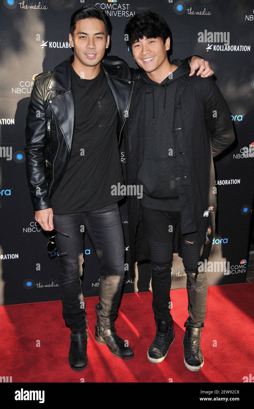 (L-R) Yoshi Sudarso and Peter Adrian Sudarso at the 2017 Kollaboration ...