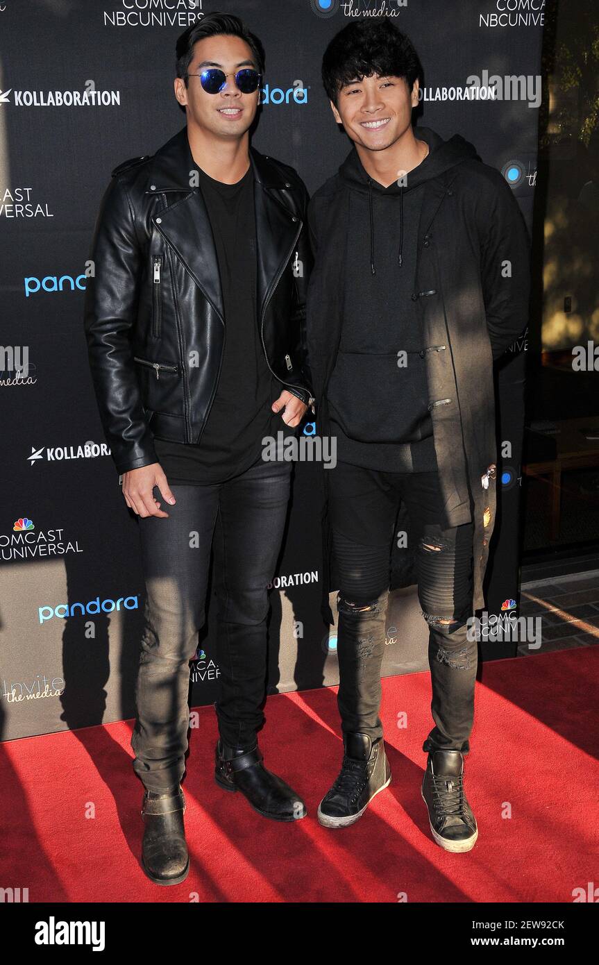 (L-R) Yoshi Sudarso and Peter Adrian Sudarso at the 2017 Kollaboration ...