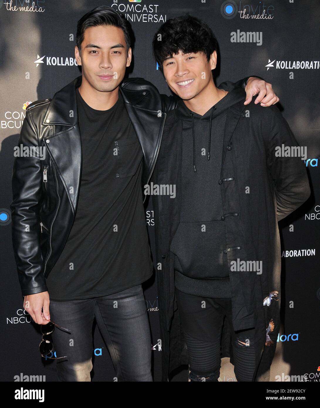 (L-R) Yoshi Sudarso and Peter Adrian Sudarso at the 2017 Kollaboration ...