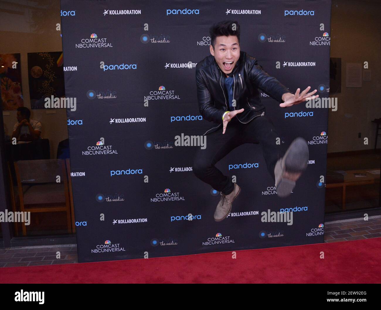 Mike Bow at the 2017 Kollaboration Star Showcase held at the Aratani ...