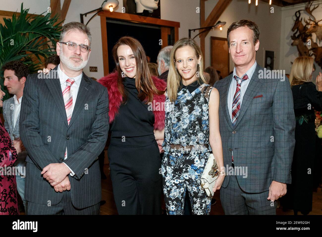 Noah Cowan, Tara Connaughton, Katie Traina and Todd Traina attend Jo ...