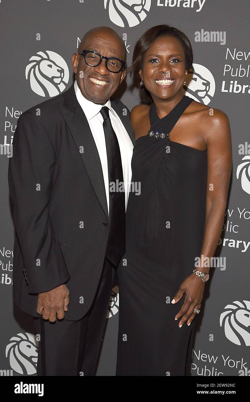 Al roker with his wife hi-res stock photography and images - Alamy