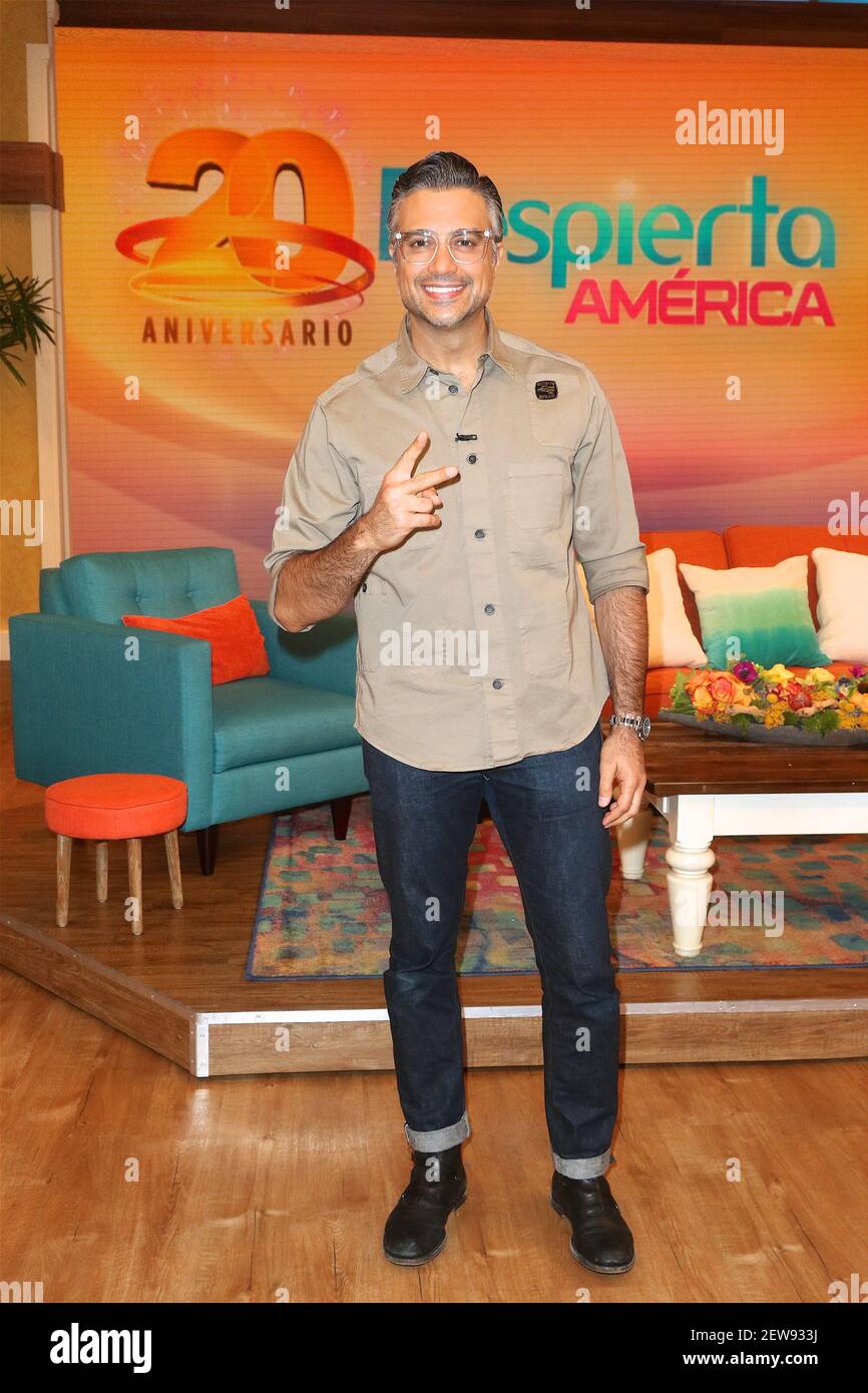 MIAMI, FLORIDA - NOVEMBER 7: Jaime Camil is seen during "Despierta ...