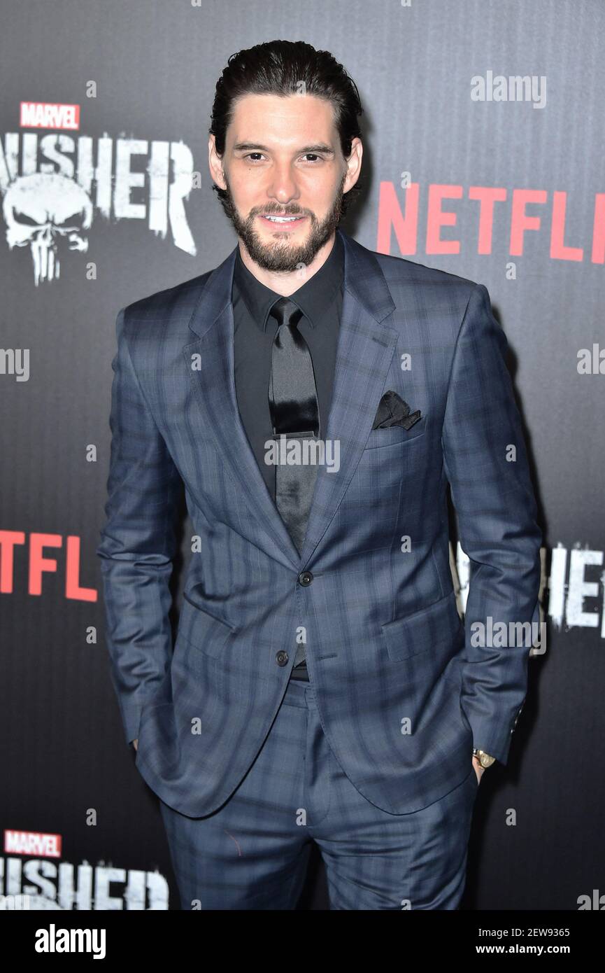 Ben Barnes attends the 'Marvel's The Punisher' New York Premiere on ...