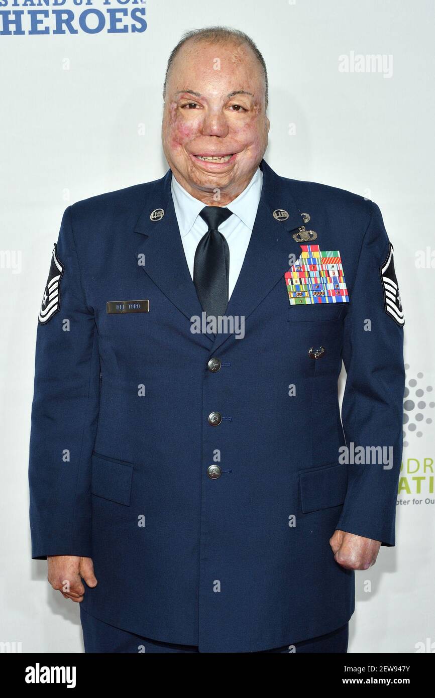 NEW YORK - NOVEMBER 7: USAF MSGT Israel Del Toro attends the Stand Up ...