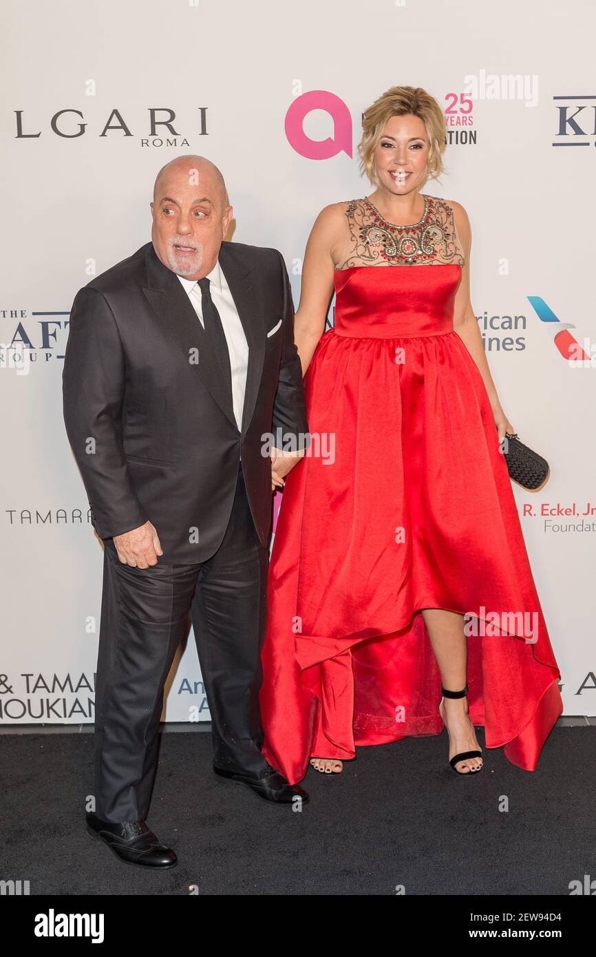 Billy Joel and Alexis Roderick Joel are seen at arrivals for the Elton ...