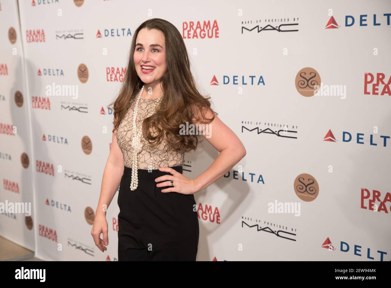 Lauren Worsham at 2017 Drama League Gala honoring Steve Martin at Plaza ...