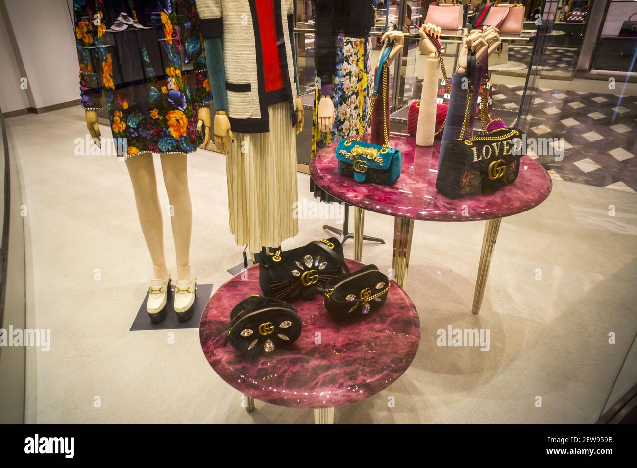 The Gucci store in Brookfield Place in New York on Tuesday, November 7 ...