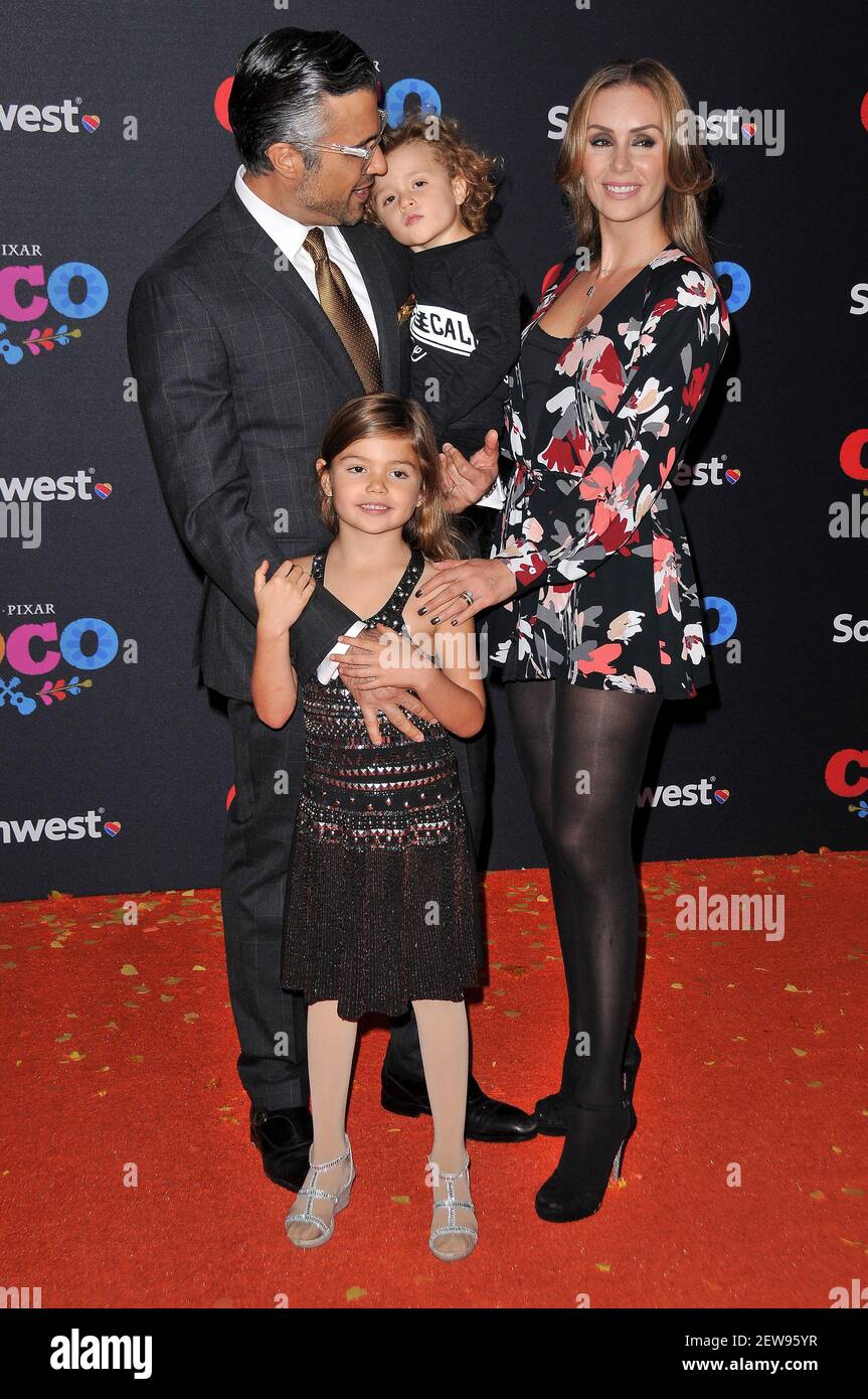 Jaime Camil and Family arrives at Disney Pixar's "Coco" Los Angeles ...