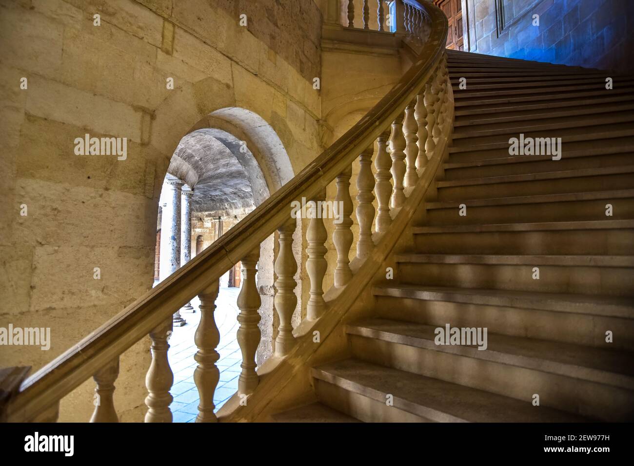 Renaissance stairway hi-res stock photography and images - Alamy
