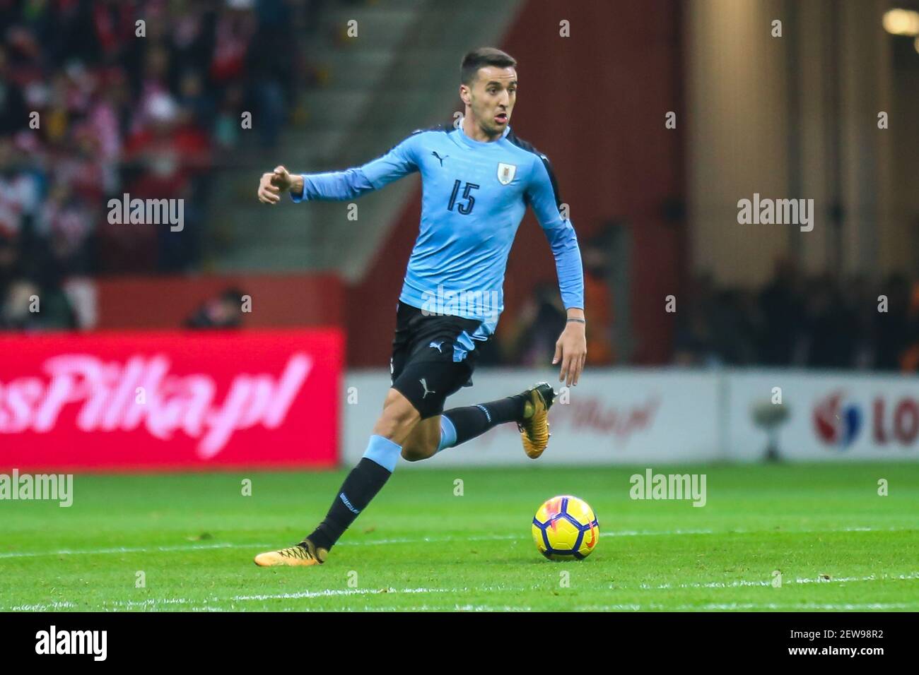 2017.11.10, Warszawa , Polska - Urugwaj , pilka nozna , mecz towarzyski ...