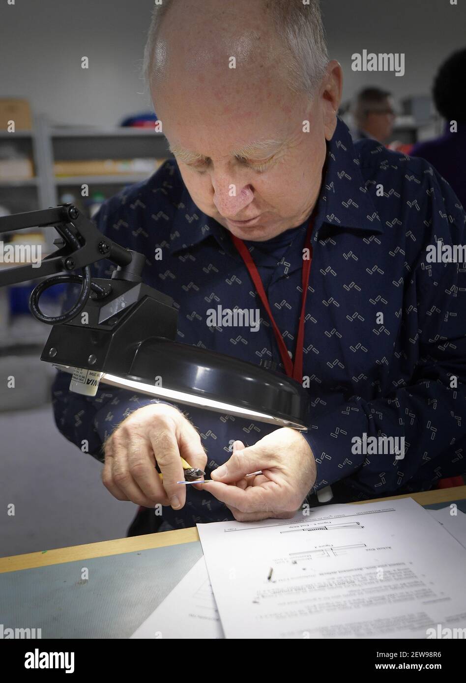 Harry Fuller in electrical training for the F-35 at Lockheed Martin ...