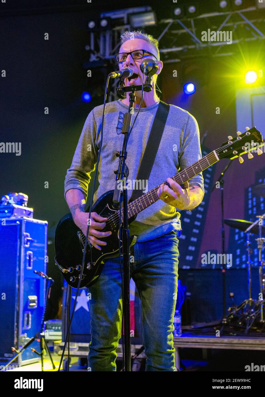 Musicians Todd Lewis of the Toadies perform in support of their new ...