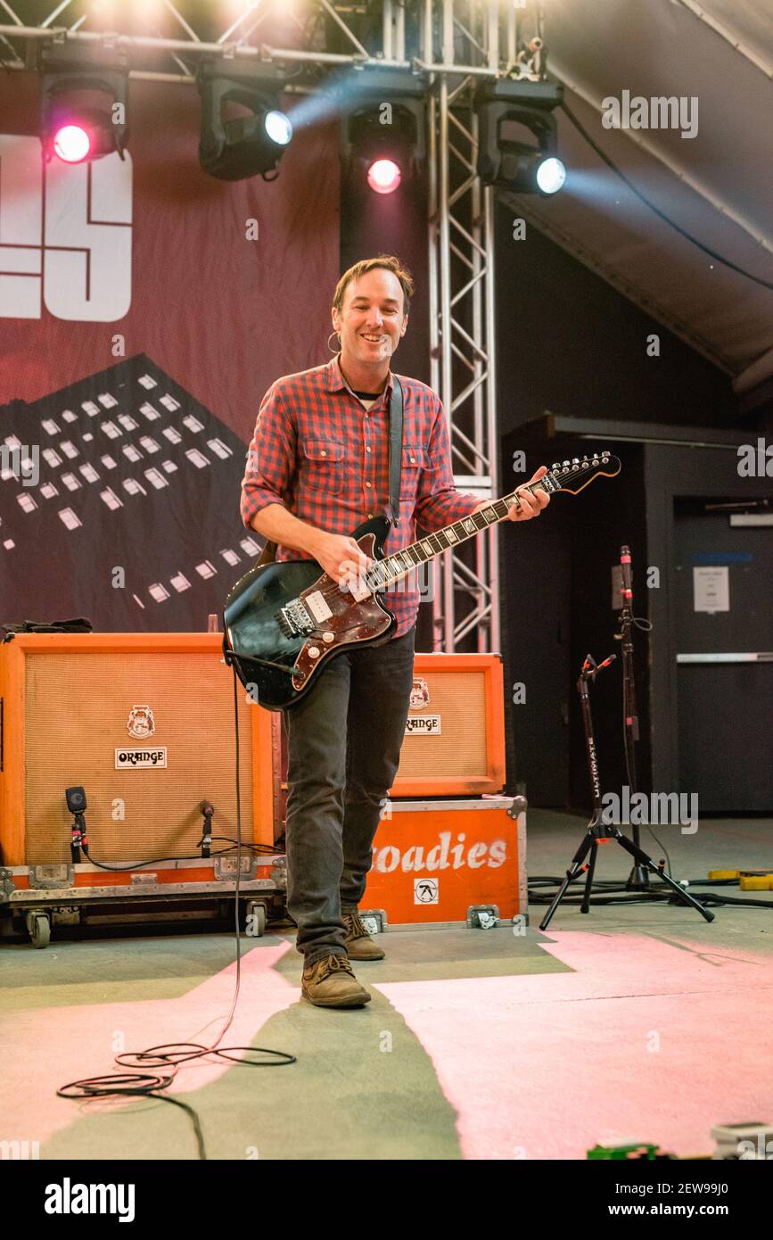 Musicians Clark Vogeler of the Toadies perform in support of their new ...