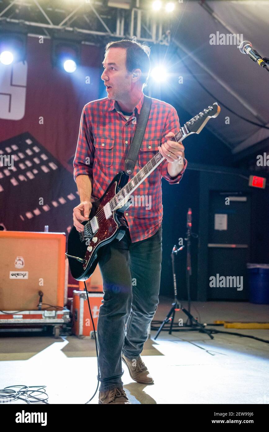 Musicians Clark Vogeler of the Toadies perform in support of their new ...