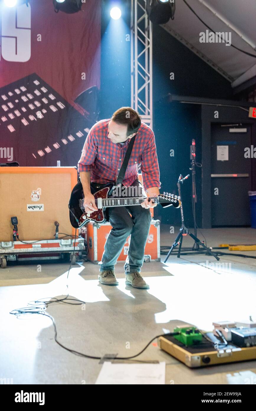 Musicians Clark Vogeler of the Toadies perform in support of their new ...