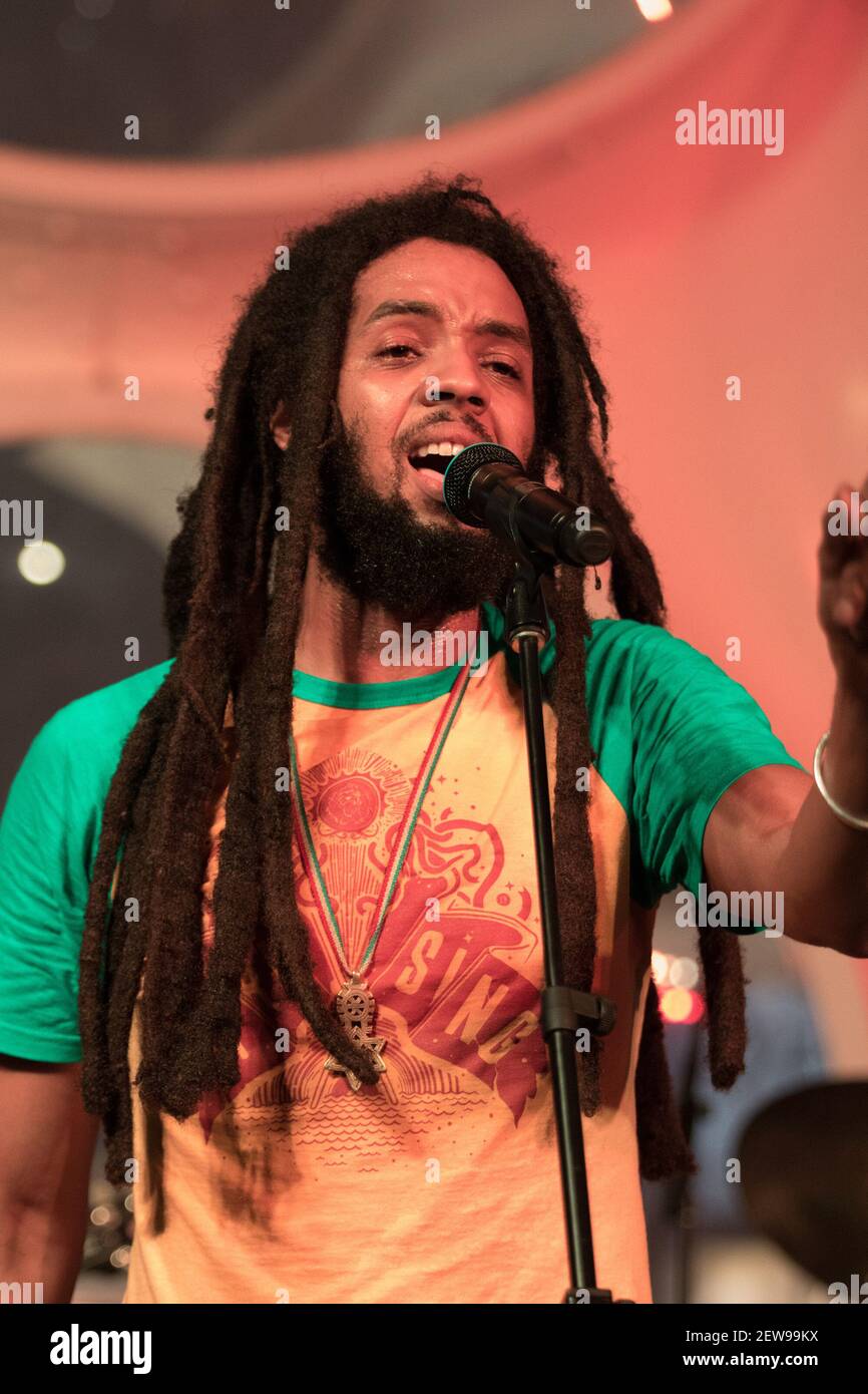 MIAMI, FL - NOVEMBER 10: Josh David Barrett of The Wailers performs ...