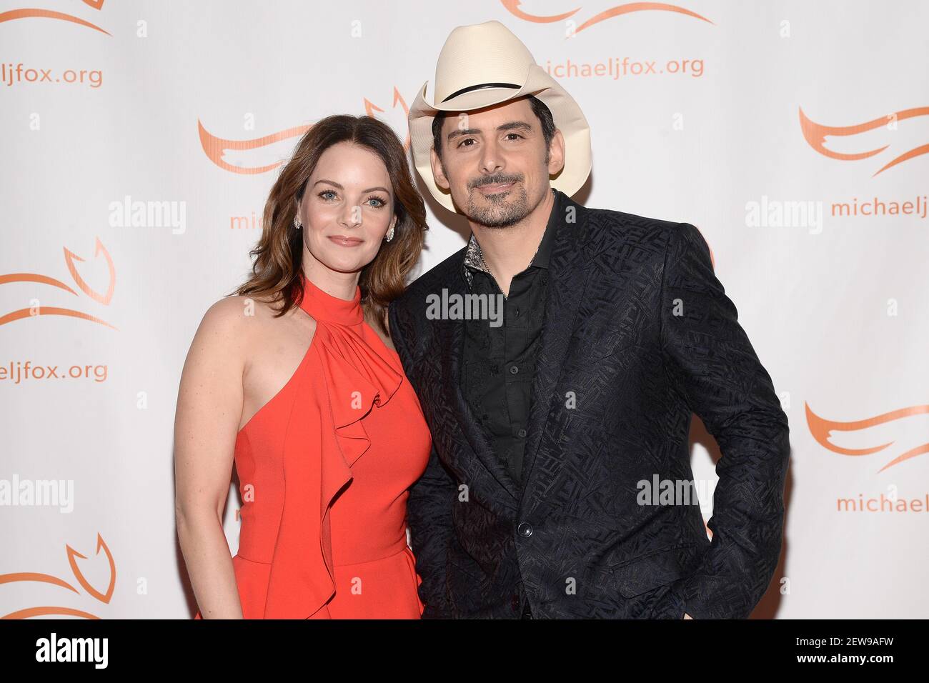 (L-R) Kimberly Williams Paisley ands Brad Paisley attend the "A Funny ...